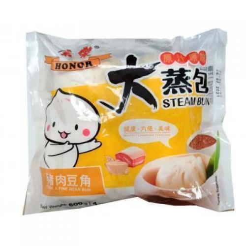 康乐 大肉包 猪肉豆角 600g _包子点心_冷冻食品_乐动易购-ledoshop