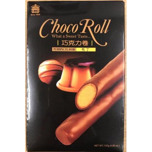 义美 巧克力卷 布丁 137g_饼干薯片_休闲食品_乐动易购-ledoshop