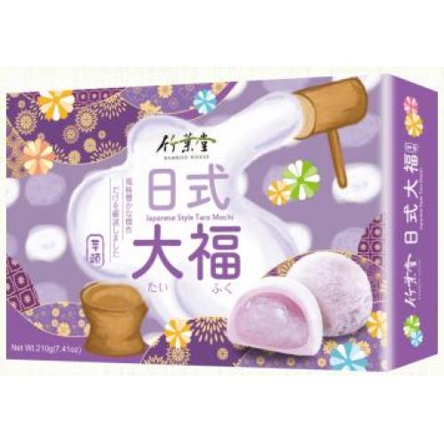 竹叶堂 日式大福 芋头味 210g_休闲食品_乐动易购-ledoshop