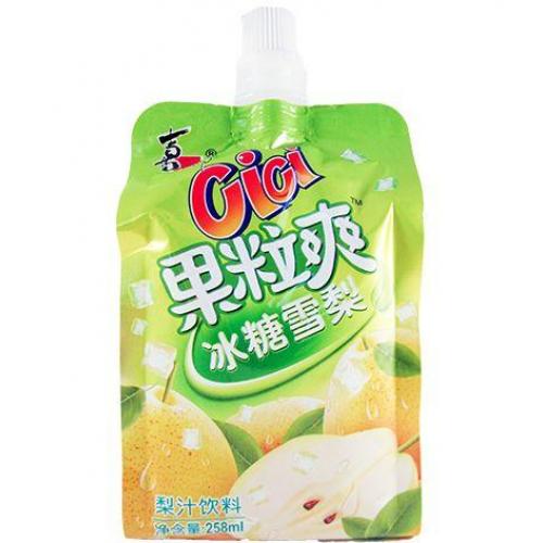 喜之郎 果粒爽 冰糖雪梨汁 258ml_果冻糖果_休闲食品_乐动易购-ledoshop
