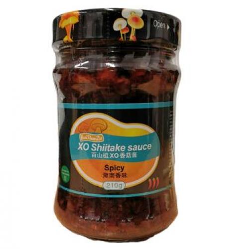 百山祖 香菇酱（湖南香味）中辣 210g_厨房调味_乐动易购-ledoshop