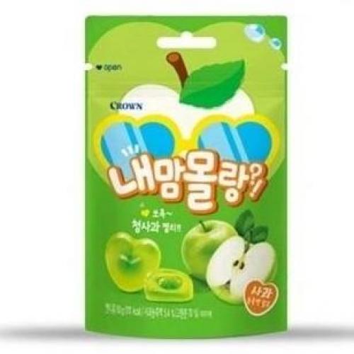 皇冠 苹果软糖 50g 最佳食用日期：27/05/2022_糕点酥饼_休闲食品_乐动易购-ledoshop