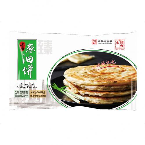 张力生 老上海葱油饼 450g_饺子馄饨_冷冻食品_乐动易购-ledoshop