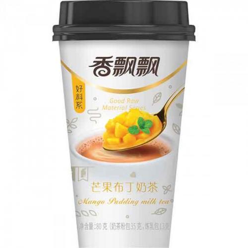 香飘飘 奶茶 芒果布丁 80g_冲泡饮品_冷热饮品_乐动易购-ledoshop
