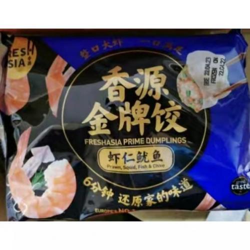 香源 金牌 虾仁鱿鱼水饺 400g_饺子馄饨_冷冻食品_乐动易购-ledoshop