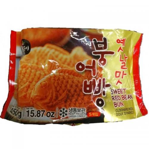 韩国 冷冻红豆鲷鱼烧 450g_包子点心_冷冻食品_乐动易购-ledoshop