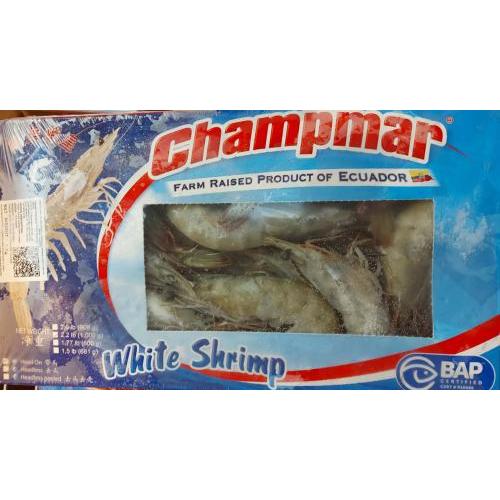 南美虾皇 冷冻南美白虾(基围虾) 20/30 带头带壳 1kg_饺子馄饨_冷冻食品_乐动易购-ledoshop