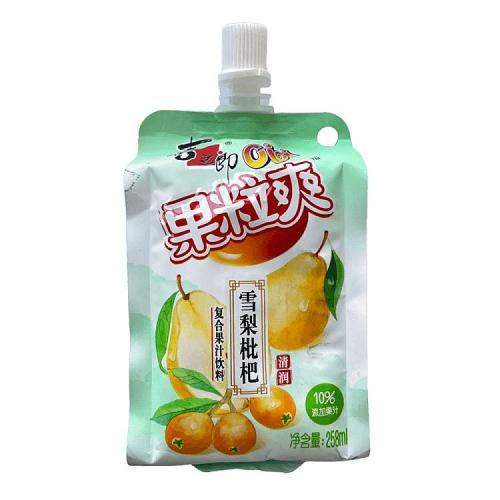 喜之郎 果粒爽 雪梨枇杷 258ml_休闲食品_乐动易购-ledoshop