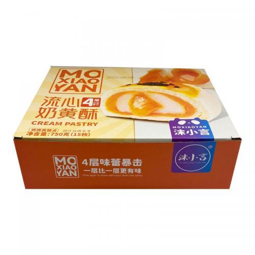 沫小言 流心奶黄酥 750g (15个）_休闲食品_乐动易购-ledoshop