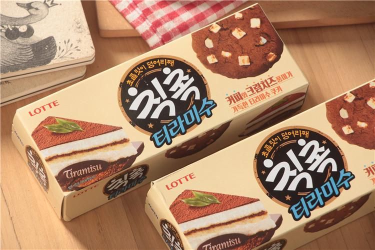 乐天 韩式提拉米苏软曲奇 90g_饼干薯片_休闲食品_乐动易购-ledoshop