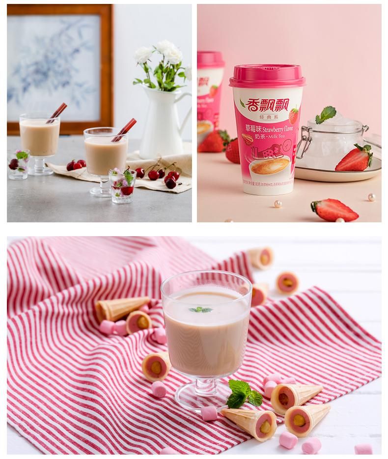 香飘飘 奶茶 草莓味 80g_冲泡饮品_冷热饮品_乐动易购-ledoshop